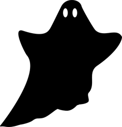 Mystery Ghost Specter Sticker