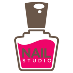 Nails Design Studio Pink Polish Sticker