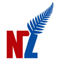 New Zealand Leaf Logo Sticker