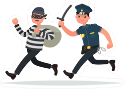 Police & Security Themed Stickers & Decals – Over 100 Designs