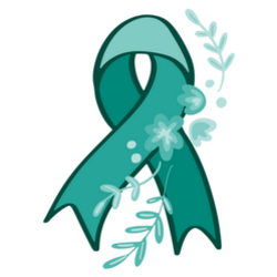 PTSD Awareness and Support Ribbon Sticker