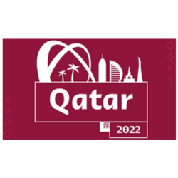 Qatar 2022 Silhouette Building Sticker