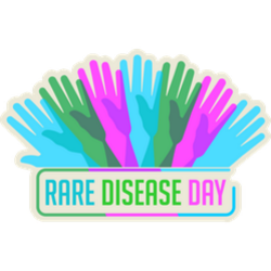 Rare Disease Day Badge Sticker