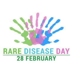 Rare Disease Day Handprints Sticker
