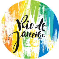 Rio De Janeiro Colors Of The Brazilian Flag Sticker