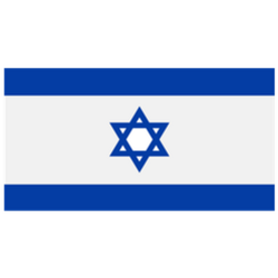 Simple Israel Flag Sticker