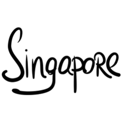 Singapore, Hand-lettered Sticker