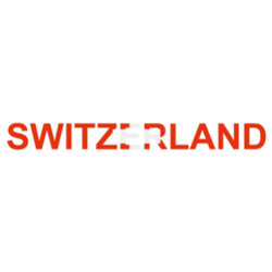 Switzerland Lettering Country Flag Sticker