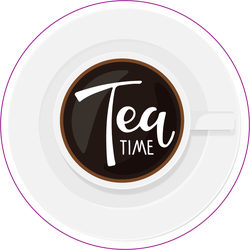 Tea Time Cup of Tea Sticker