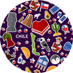 Texture Pattern Of Chile Sticker