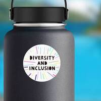 Colorful Diversity And Inclusion Sticker