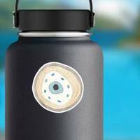 Hand Drawn Watercolor Evil Eye Nazar Sticker