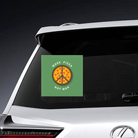 Pizza Peace Sign Sticker