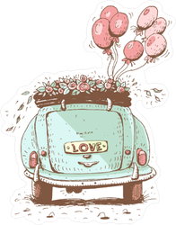 Wedding Stickers | Wedding Decals