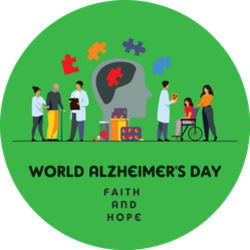 Alzheimer's Awareness Stickers
