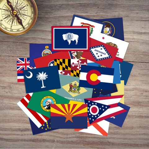 State Flag Sticker Bundle