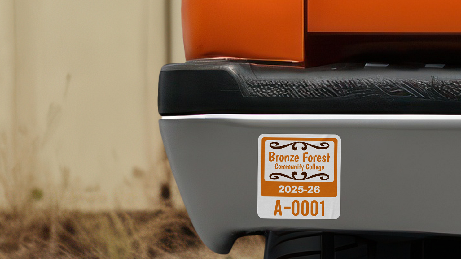 Parking Permit Square 4