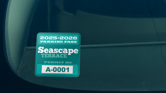 Square Apartment Parking Permits – Durable & Fully Customizable