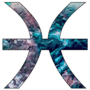 Abstract Fish Symbol Pisces Sticker