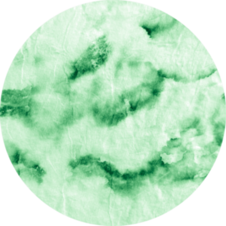 Abstract Green Clover Watercolor Sticker