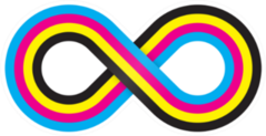 Abstract Infinity Symbol Sticker