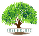 Abstract Tree & Roots Landscaping Sticker