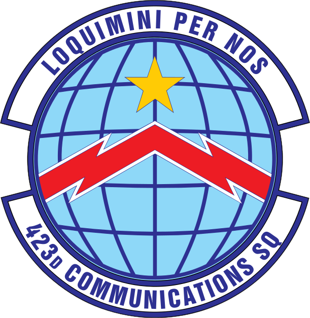 Air Force 423Rd Communications Squadron Sticker - 50+ Color Options!