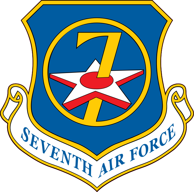 Order Your Air Force 7Th Air Force Sticker Today - Free Shipping!