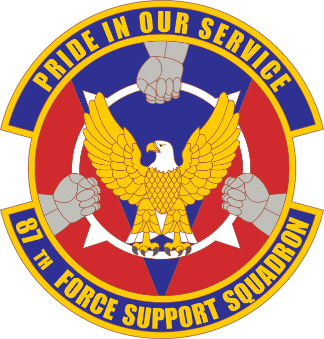 Air Force 87Th Force Support Squadron Sticker