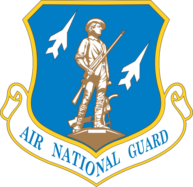 Vibrant, High-Quality Air Force Air National Guard Shield Magnets