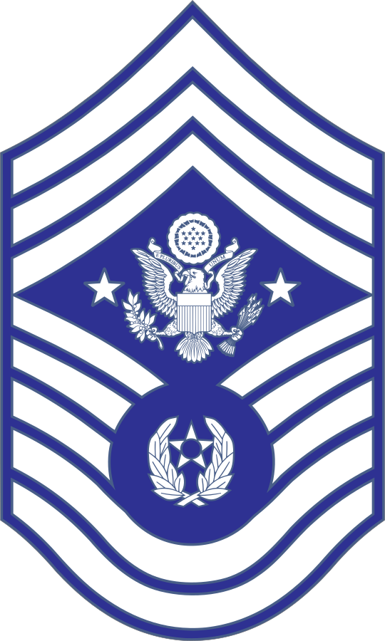 Air Force Rank E-9 Chief Master Sergeant Of The Air Force Stick