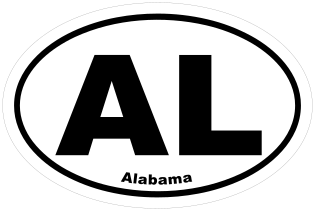 Alabama Car Decals & Stickers | Alabama Bumper Stickers