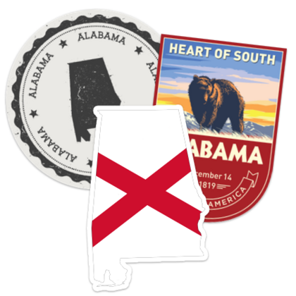 USA State Stickers | Free Shipping