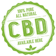 All Natural Pure Cbd Oil Sign Sticker