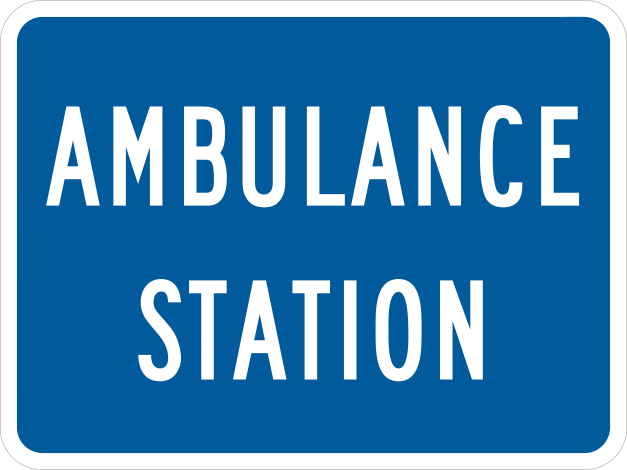 Ambulance Station Sticker Shipped Fast & Free!