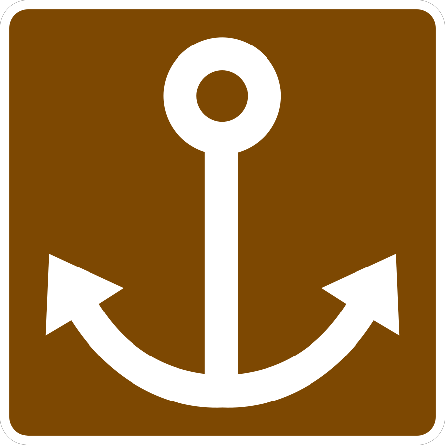 Anchor Sign Magnet