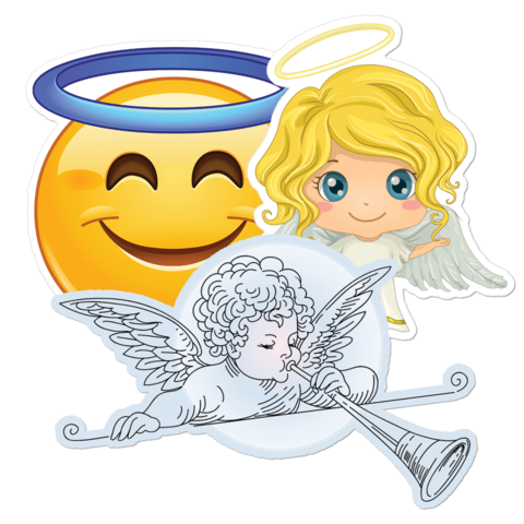 Angel Car Stickers & Decals – Over 2 Dozen Unique Designs