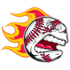 Angry Flaming Screaming Baseball