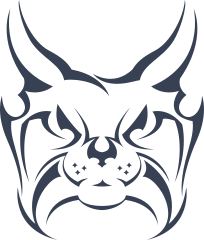 Order Your Angry Lynx Face Sticker Today - Free Shipping!