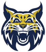 Angry Wild Bobcat Mascot Head Sticker