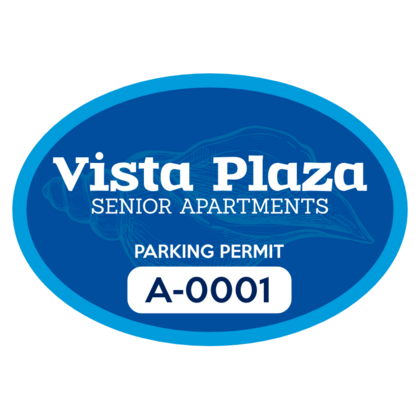 Apartment Parking Permit Stickers for Resident Vehicles