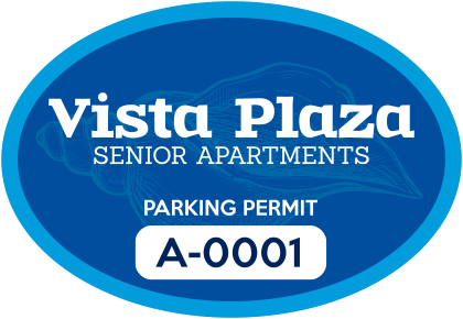 Apartment Parking Permit Stickers for Resident Vehicles