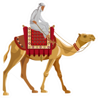 Camel Vinyl Stickers & Decals for Sale | Car Stickers