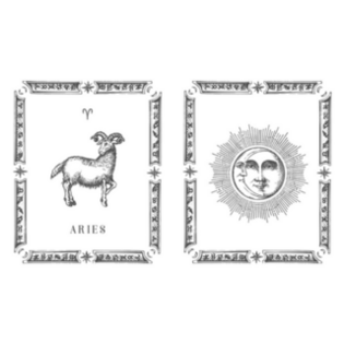 Aries Zodiac & Astrology Stickers & Car Decals