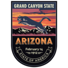 Arizona Emblem State Sticker