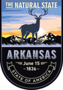 Arkansas Banner Sticker