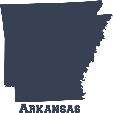 Arkansas State Sticker - 50+ Colors!