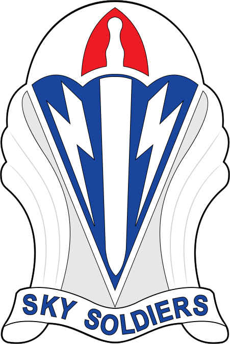 Army 173Rd Airborne Brigade Sky Soldiers Sticker - 50+ Color Options!