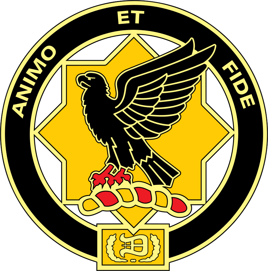 Army 1St Cacalry Regiment Shoulder Sleeve Insignia Sticker