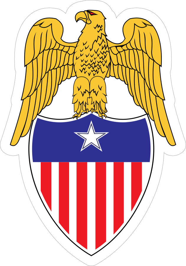 Army Aide Brigadier General Emblem Sticker